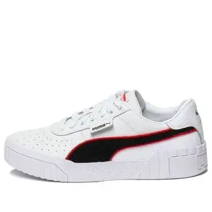 PUMA Low Top Sneakers - White/red