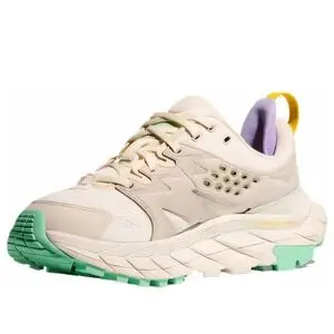 Hoka One One Anacapa Breeze Low Sneakers - Alabaster/mint Fluorite