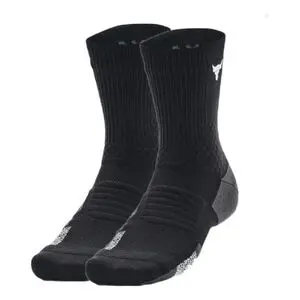 Under Armour Playmaker Mid-crew Socks - Black/grey