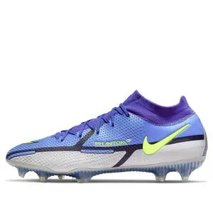 Nike Nike Phantom GT2 Elite DF FG Soccer Cleats Blue/grey/black