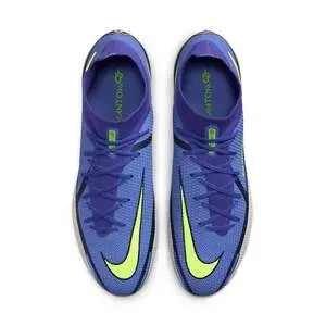 Nike Phantom Gt2 Elite Df Fg Soccer Cleats - Blue/grey/black