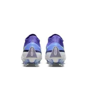 Nike Phantom Gt2 Elite Df Fg Soccer Cleats - Blue/grey/black