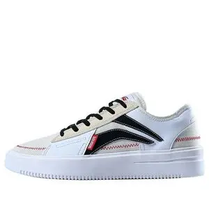 LI-NING Badfive The Rebel Low Top Sneakers - White/black/tan