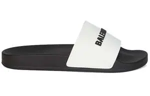 Balenciaga Pool Slides - Blackwhite