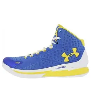 Under Armour Curry 1 High Top Basketball Sneakers - Blue