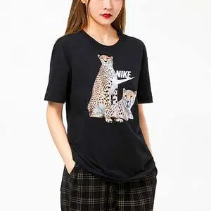 Nike Cheetah Print Crewneck T-shirt