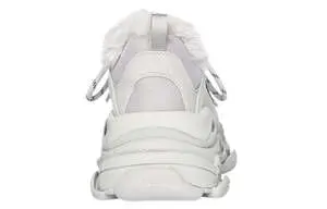 Balenciaga Triple S Sneakers With Faux Fur Accents