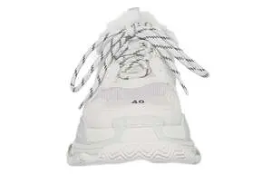 Balenciaga Triple S Sneakers With Faux Fur Accents