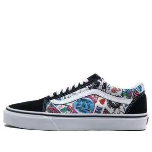 VANS Old Skool "stickers" Low Top Sneakers - Black