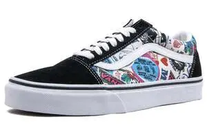VANS Old Skool "stickers" Low Top Sneakers - Black