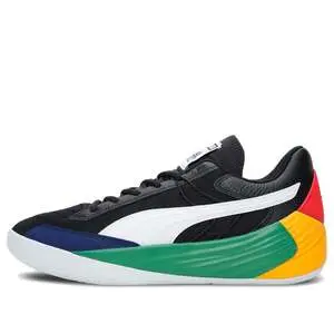 PUMA Black Fives X Fusion Nitro Basketball Sneakers - Black/white/yellow