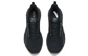 ANTA Run Collection "pure Black" Sneakers