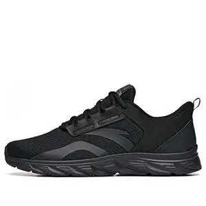 ANTA Run Collection "pure Black" Sneakers - Black/white
