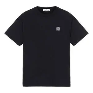 Stone Island Logo T-shirt - Black
