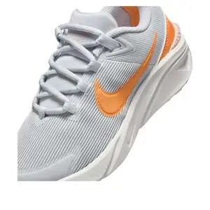 Nike Star Runner 4 Athletic Sneakers - White/orange
