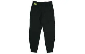 Nike Therma Tapered Swoosh Fleece Lined Sports Training Long Pants - Black