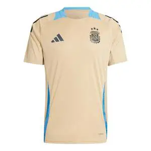 Adidas Argentina Training Soccer Jersey - Beige/blue
