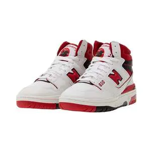 NEW BALANCE 650r High Top Sneakers - White/red