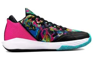 CONVERSE Chuck Taylor All Star Bb Jet Low "marbled" Athletic Sneakers - Pink/black/blue