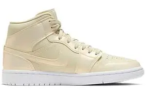 JORDAN 1 Mid Se Sneakers - Fossil-white
