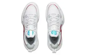LI-NING Superlight V2 Basketball Sneakers - White/red