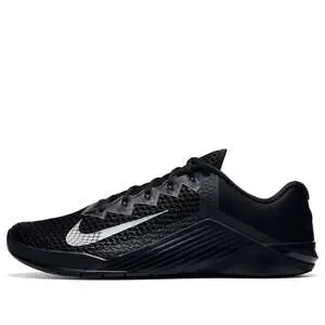Nike Metcon 6 Athletic Lace-up Sneakers - Black/grey