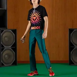 Gucci Love Parade Cotton T-shirt - Black