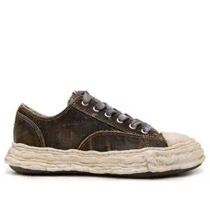 Mihara Yasuhiro Peterson Washed Denim Sneakers