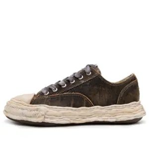 Mihara Yasuhiro Maison MIHARA YASUHIRO Peterson Washed Denim Sneakers Black