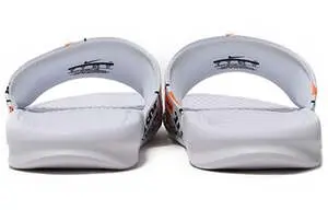 Nike Benassi Slide "just Do It Print - Black/white