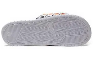 Nike Benassi Slide "just Do It Print - Black/white