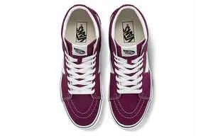 VANS Sk8-hi Lace Up Skate Shoes - Purple