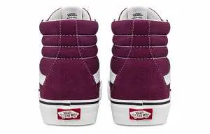 VANS Sk8-hi Lace Up Skate Shoes - Purple