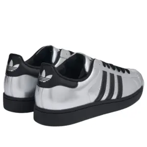 Adidas Superstar Sneakers - Silver/black