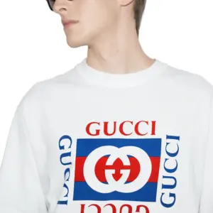 Gucci Cotton Jersey T-shirt With Print - White