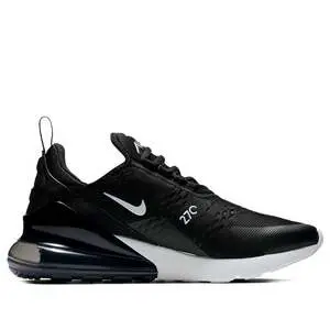 Nike Max 270 "black Summit White" Lifestyle Sneakers - Black/white