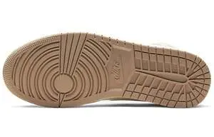 JORDAN 1 Mid Sneakers - Sail/light Bone-string-shimmer Voile