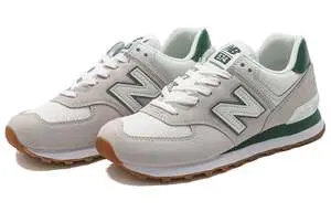 NEW BALANCE 574 Athletic Sneakers - Grey/green
