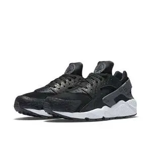 Nike Huarache Run "snake" Sneakers - Black/dark Grey/white