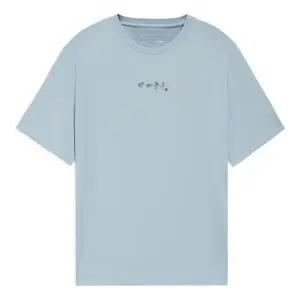 LI-NING Casual Graphic Printed Tee 'blue
