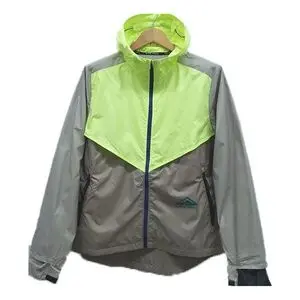 Nike Colorblock Zipper Hooded Running Jacket Colorblock - Default Color