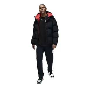JORDAN Air Essential Puffer Jacket - Black
