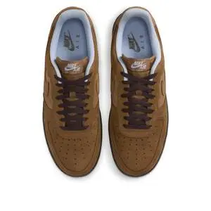 Nike Force 1 Low Sneakers - Light British Tan/blue