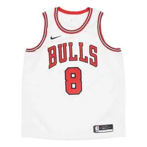 Nike Chicago Bulls Zach Lavine Basketball Jersey - White