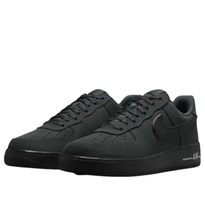 Nike Force 1 Low "rubber Swoosh" Sneakers - Black