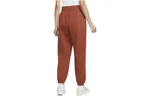 Nike Phoenix Fleece High-waisted Oversized Tracksuit Bottoms - Rugged Orange/black