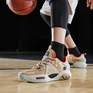 LI-NING Wade All City "new Year" Abar005-1 Sneakers - Tan/blue