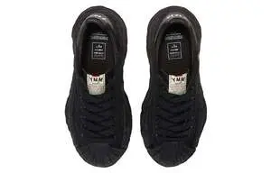 Mihara Yasuhiro Blakey Og Sole Canvas Low-top Sneaker - Black