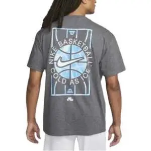 Nike Basketball T-shirt 'grey Blue