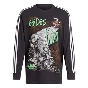Adidas X Korn Long Sleeve T-shirt Asia Sizing - Black